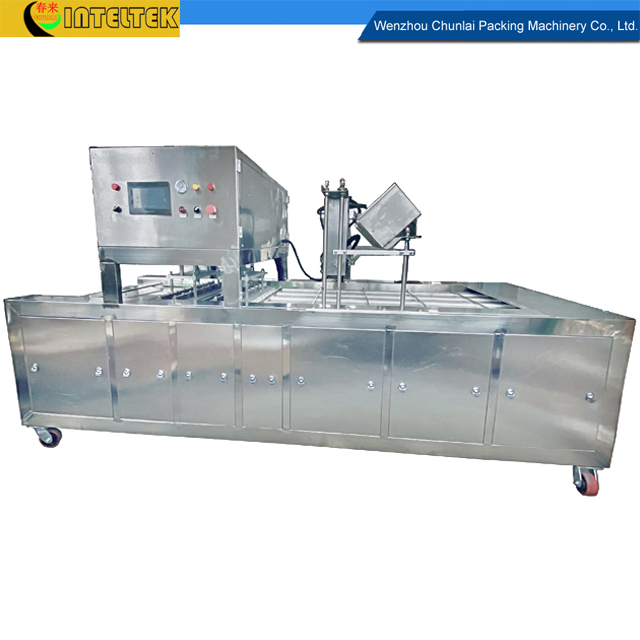 Push-bar Aluminum Foil Container Crimping Machine from China ...